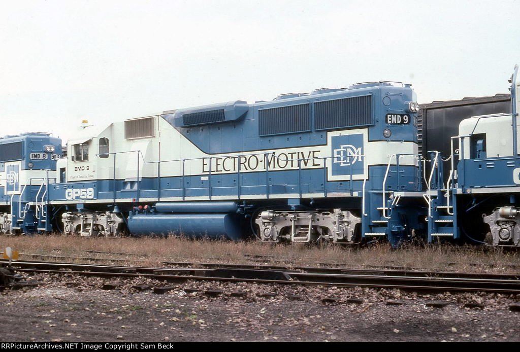 EMDX 9--GP59 Demonstrator